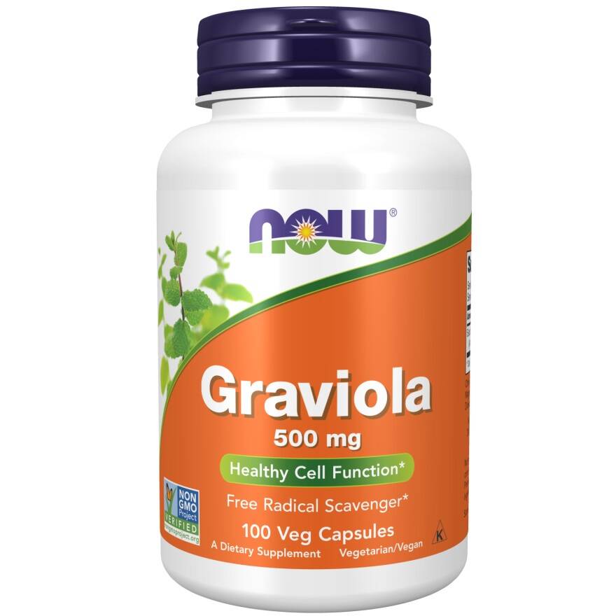 Now Foods Graviola 500 mg 100 kapslí | Naturawit.cz